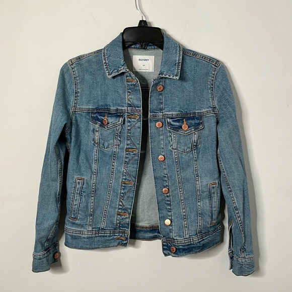 Old Navy | Jackets & Coats | Old Navy Blue Denim Button Jacket | Poshmark